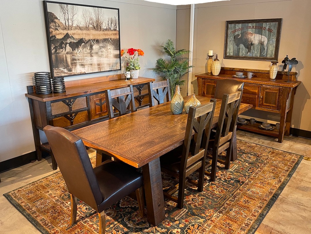 Green Gables Yellowstone Y5505TABLESET Yellowstone Dining Collection