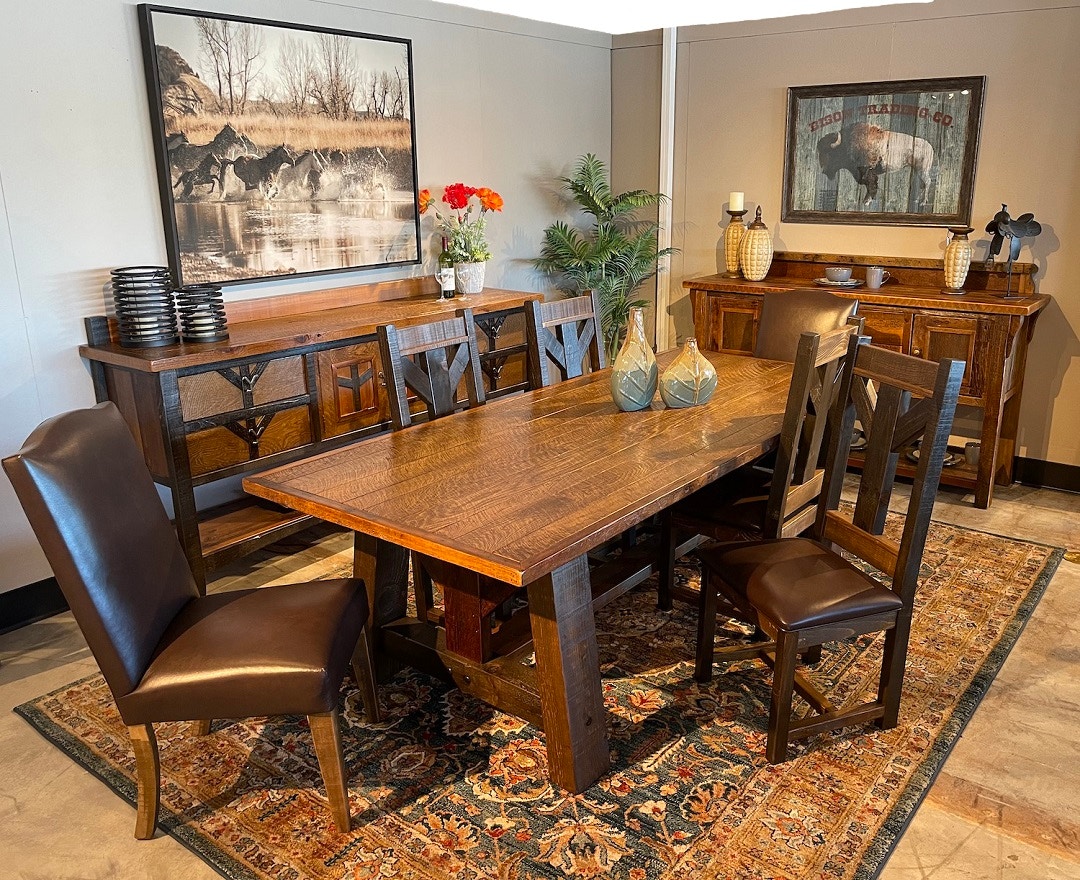 Green Gables Yellowstone Y5505TABLESET Yellowstone Dining Collection