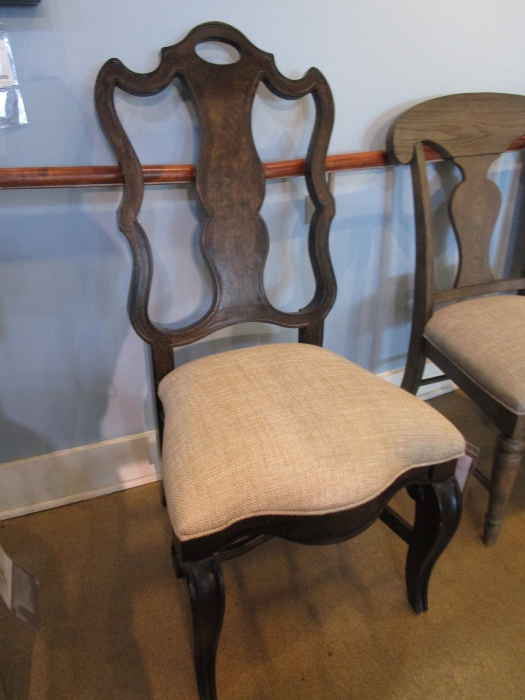 Splat Back Side Chair Vintage