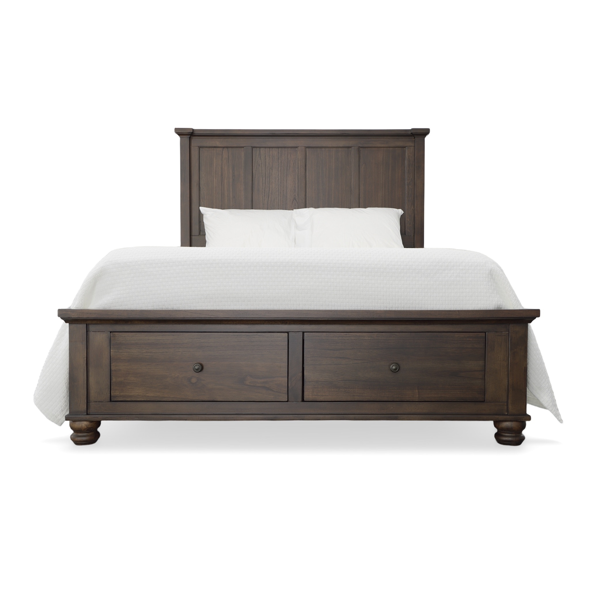 Quincy Queen Panel Bed With Side And Footboard Storage