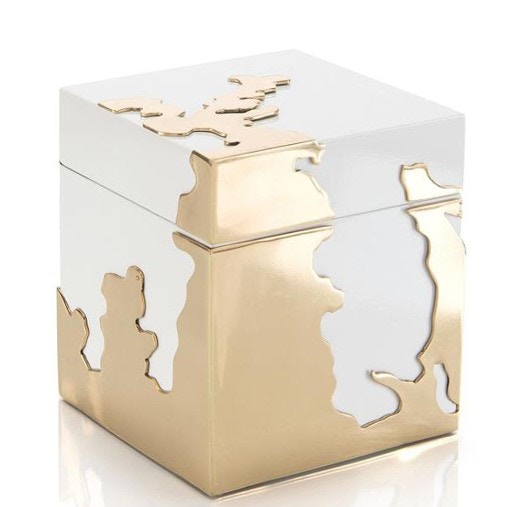 MORPHED BOX GOLD STAINLESS