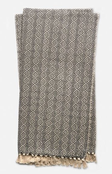 Arroy Black & White Throw