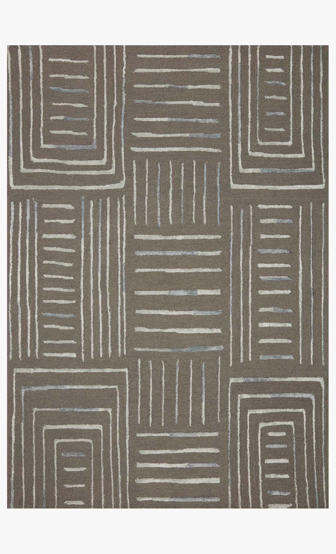 Verve 8x10 Rug in Grey and Mist