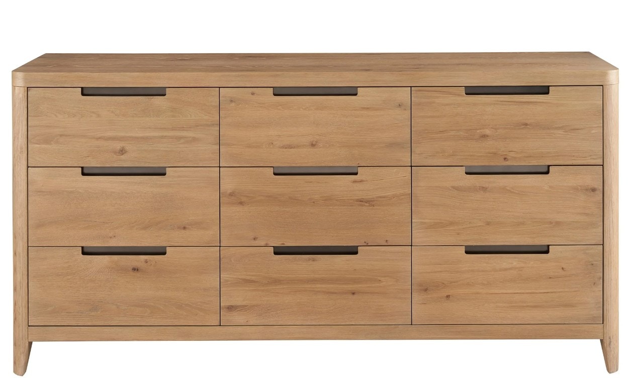 New Modern Walker 9 Drawer Dresser