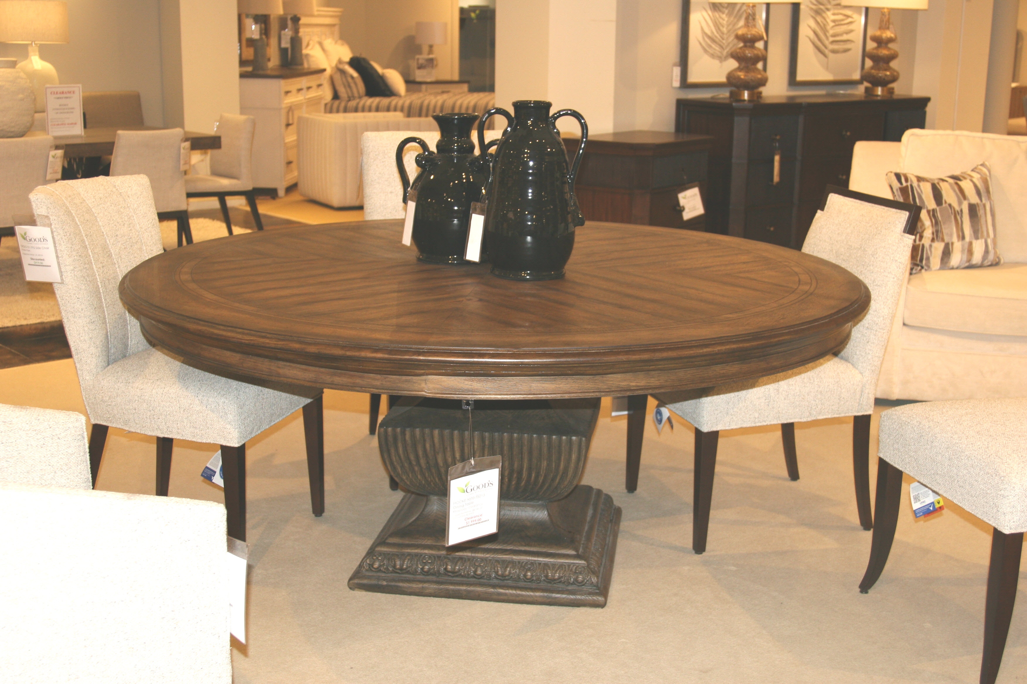 Hooker Furniture 5070 75213 Clearance Dining Room Rhapsody Dining Table