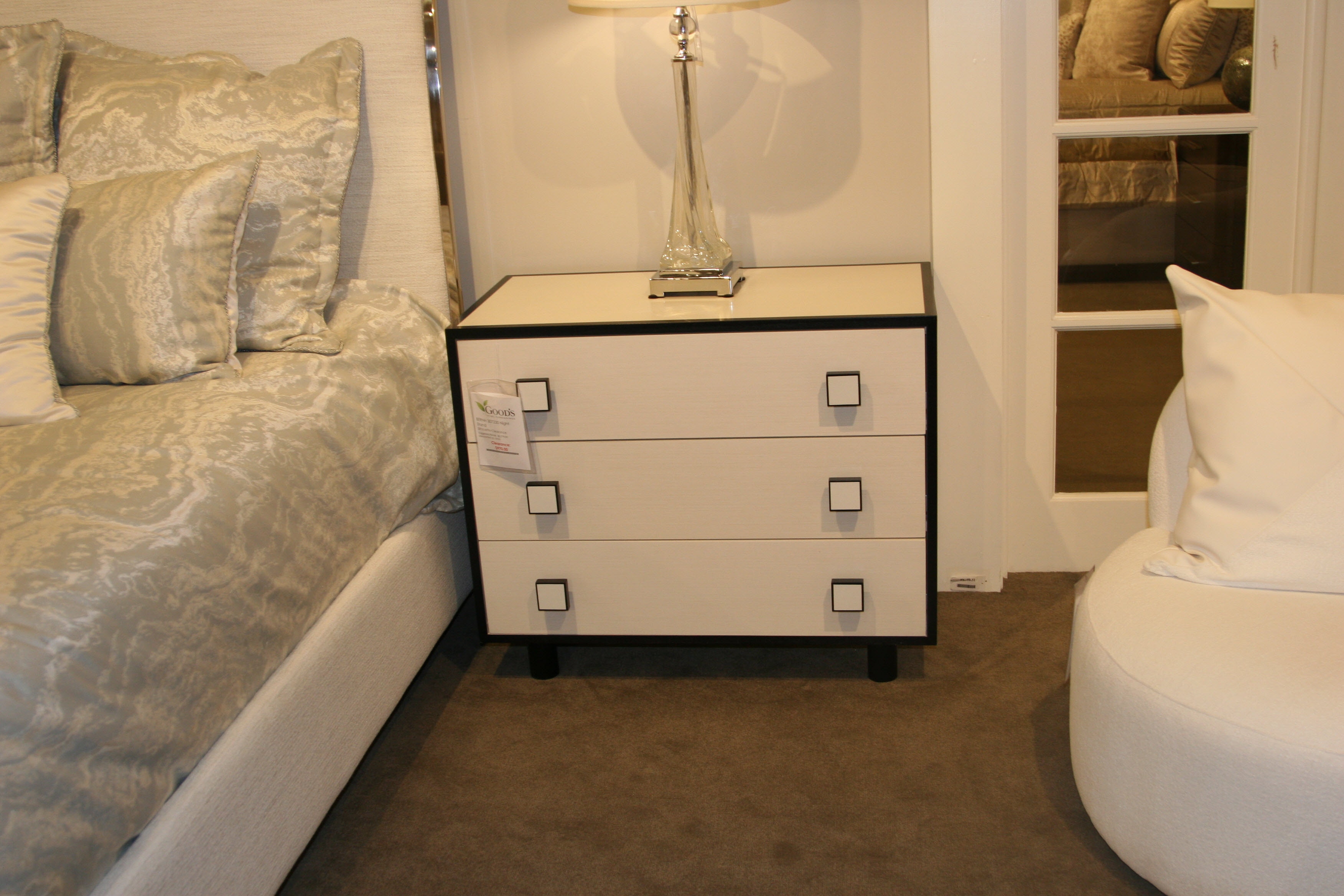 Bedside table clearance store