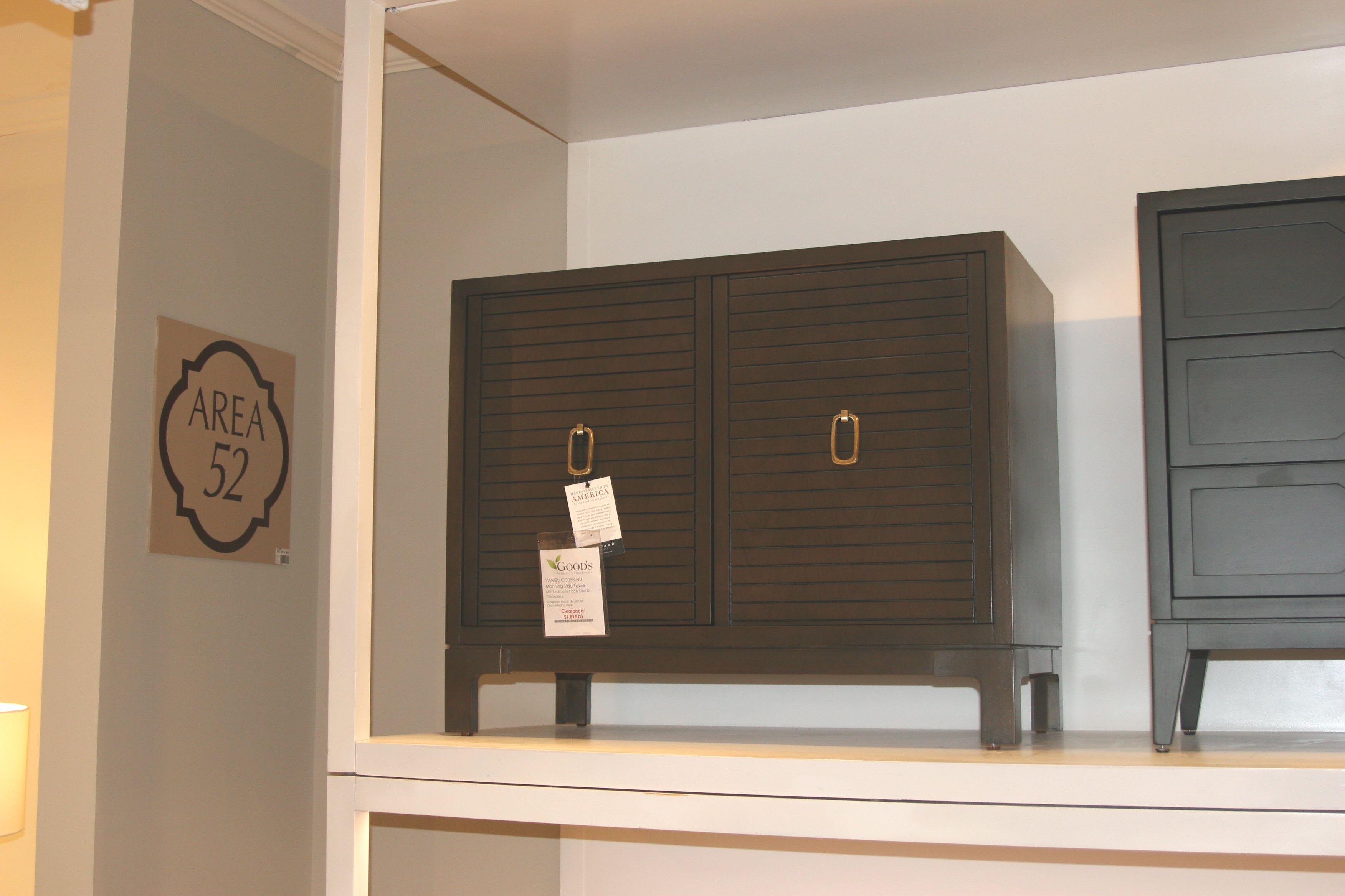 Vanguard CC050B-HV-Clearance Living Room Make It Yours Manning Bedside ...