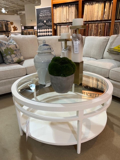 CTH-Sherrill Occasional 356-830-Clearance Living Room Round Cocktail Table