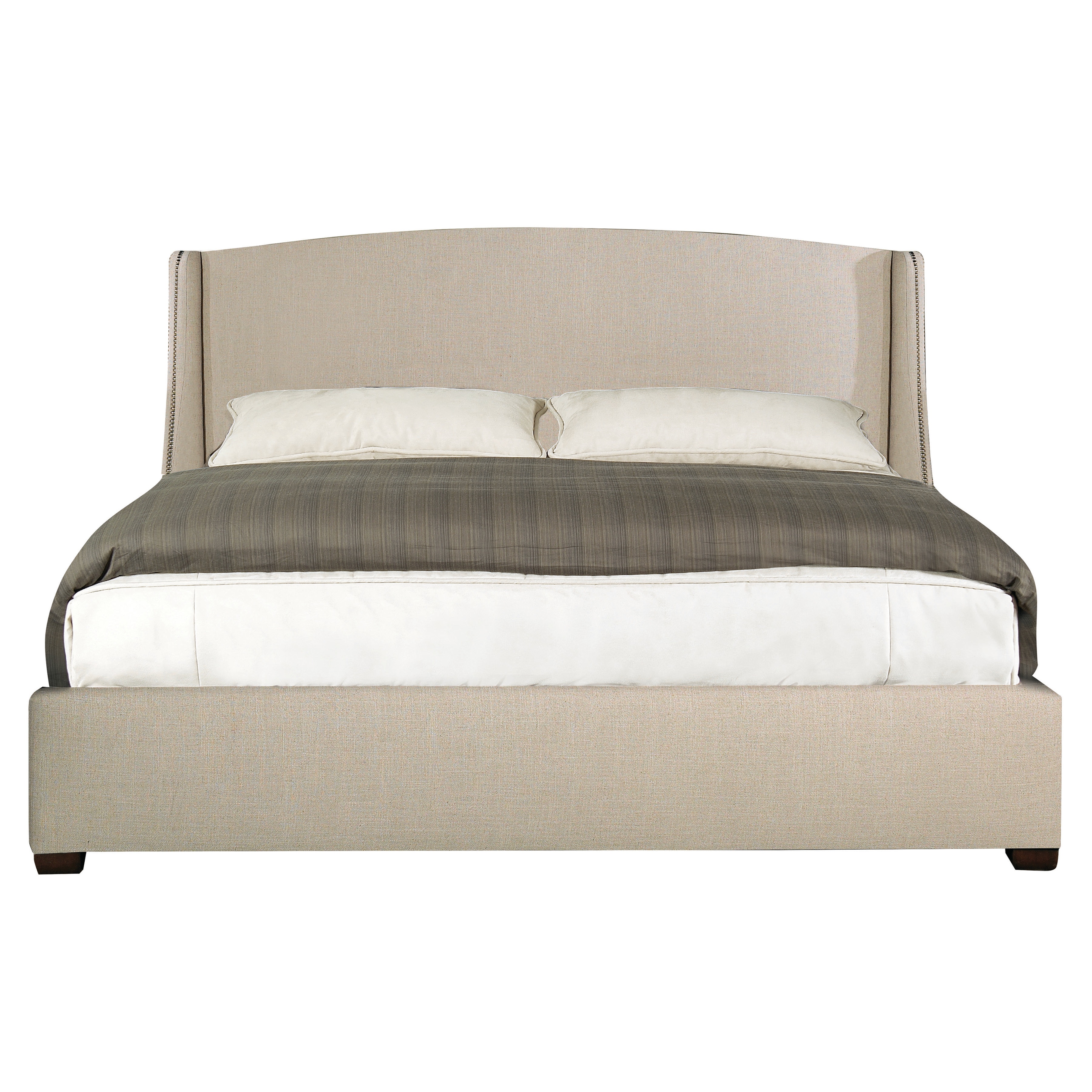 Bernhardt Interiors 754FR65 754H65 Bedroom Cooper California King Fabric Shelter Bed