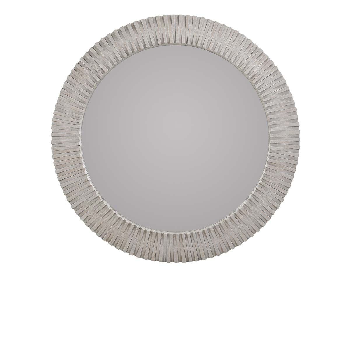 Classic Home 56001798 Mirrors Myrtle 50 Round Mirror Light Gray