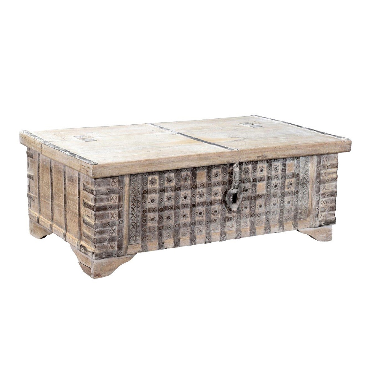 White trunk table store