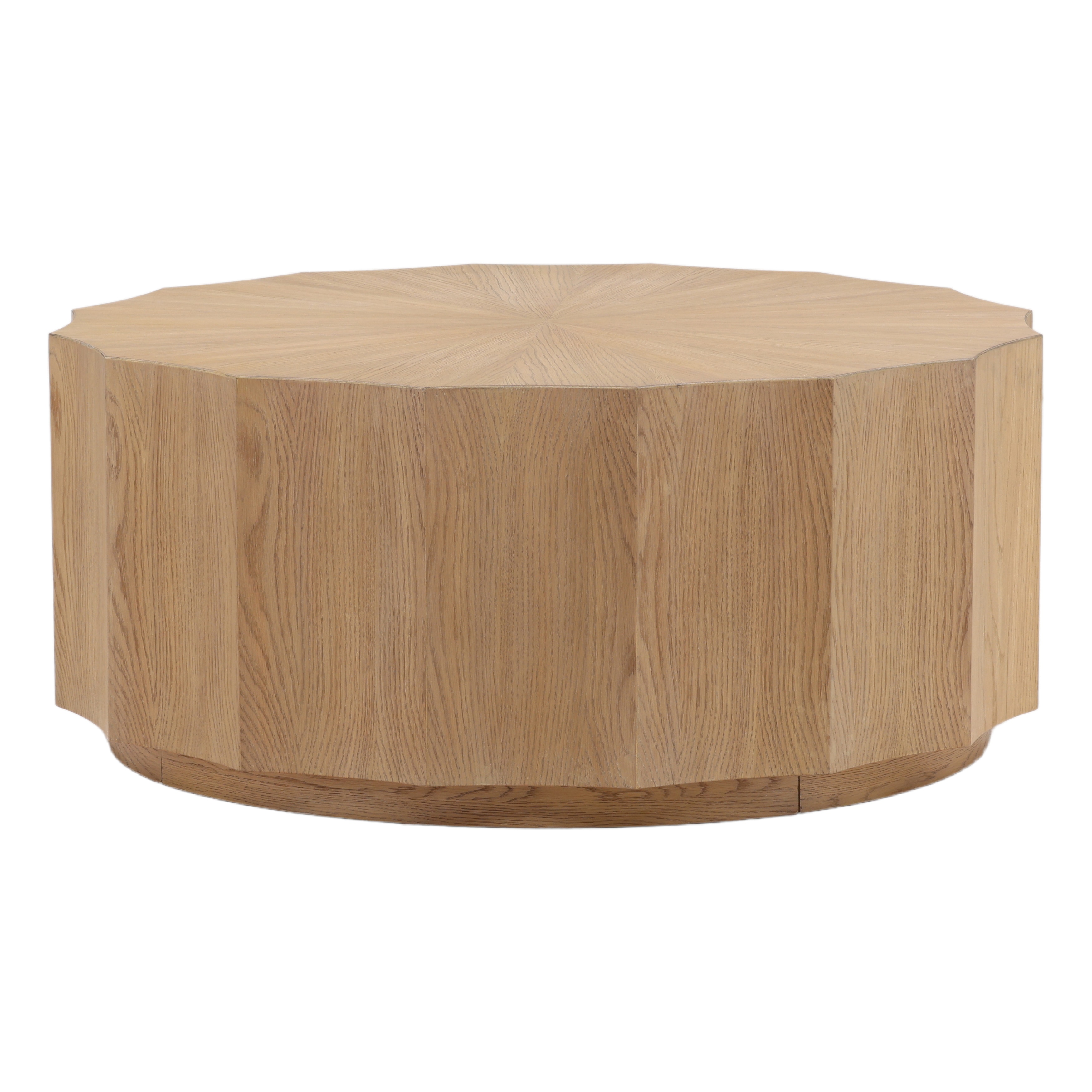 Dovetail Furniture DOV18207-NATL Living Room Tamsin Coffee Table