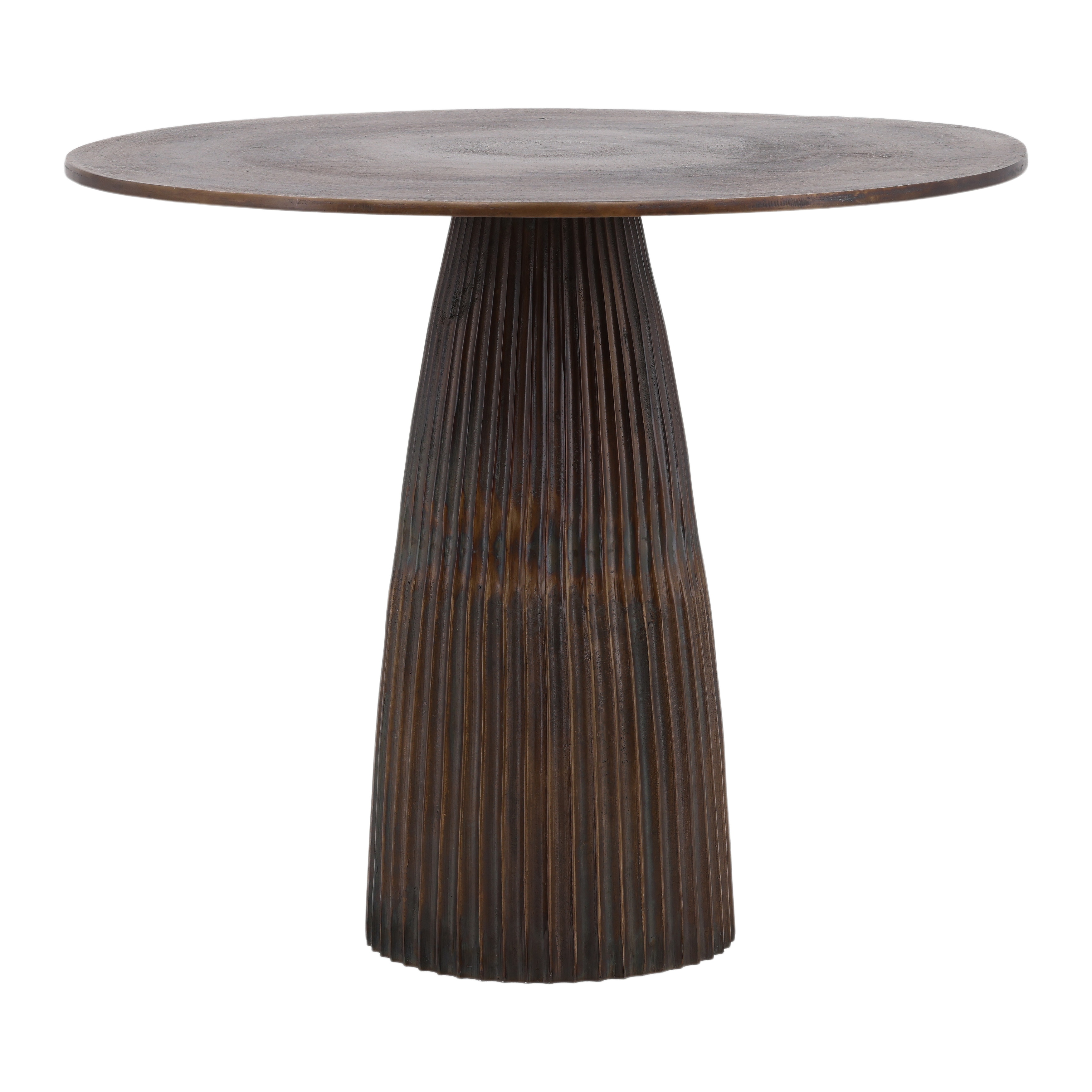 Dovetail Furniture DOV78007-BRWN Dining Room Aramis Bistro Table