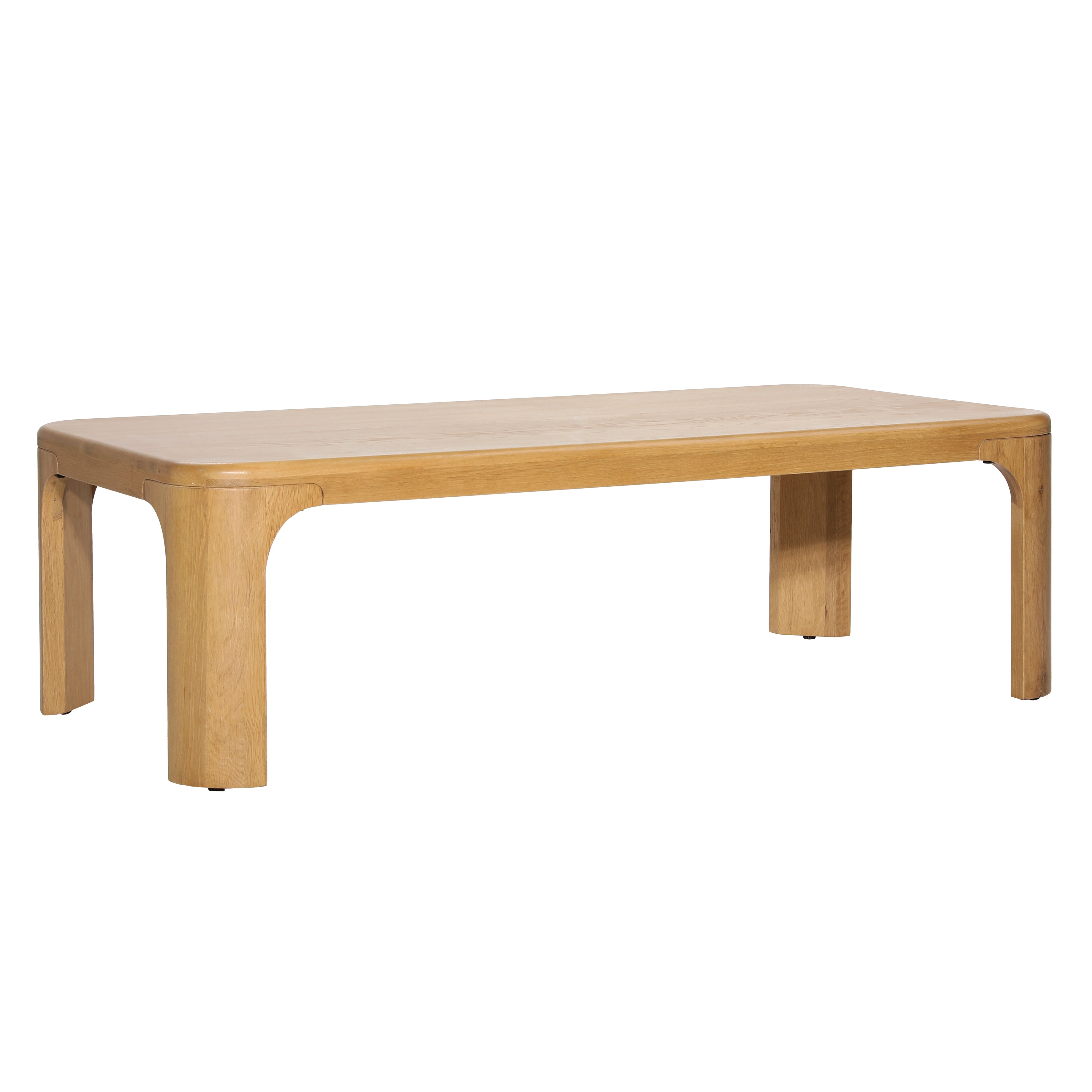Dovetail Furniture DOV68012-NATL Living Room Tonya Coffee Table