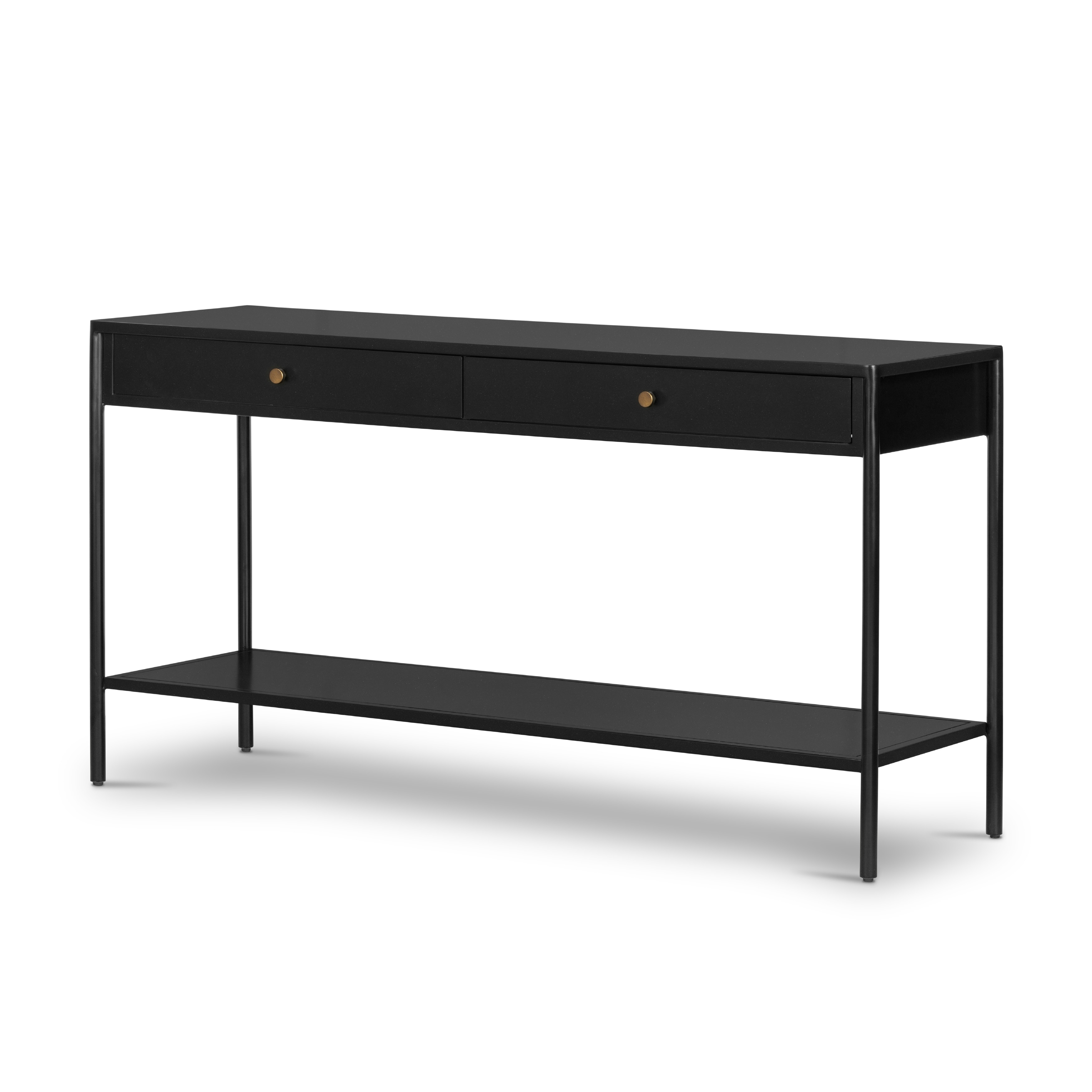 Four Hands Furniture 228775-001 Living Room Soto Console Table-Black