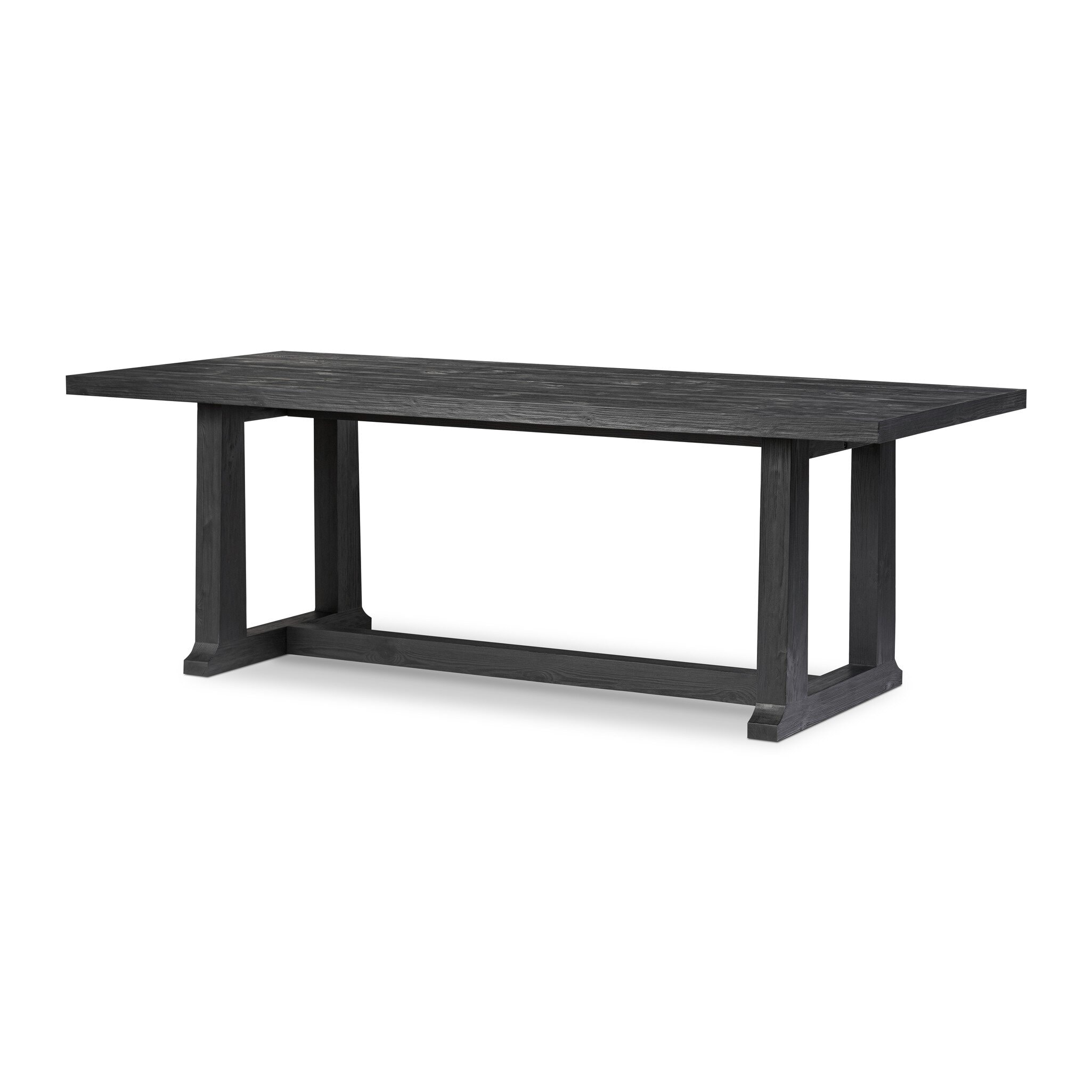 Four Hands Furniture 100391 005 Dining Room Otto Dining Table Black Pine