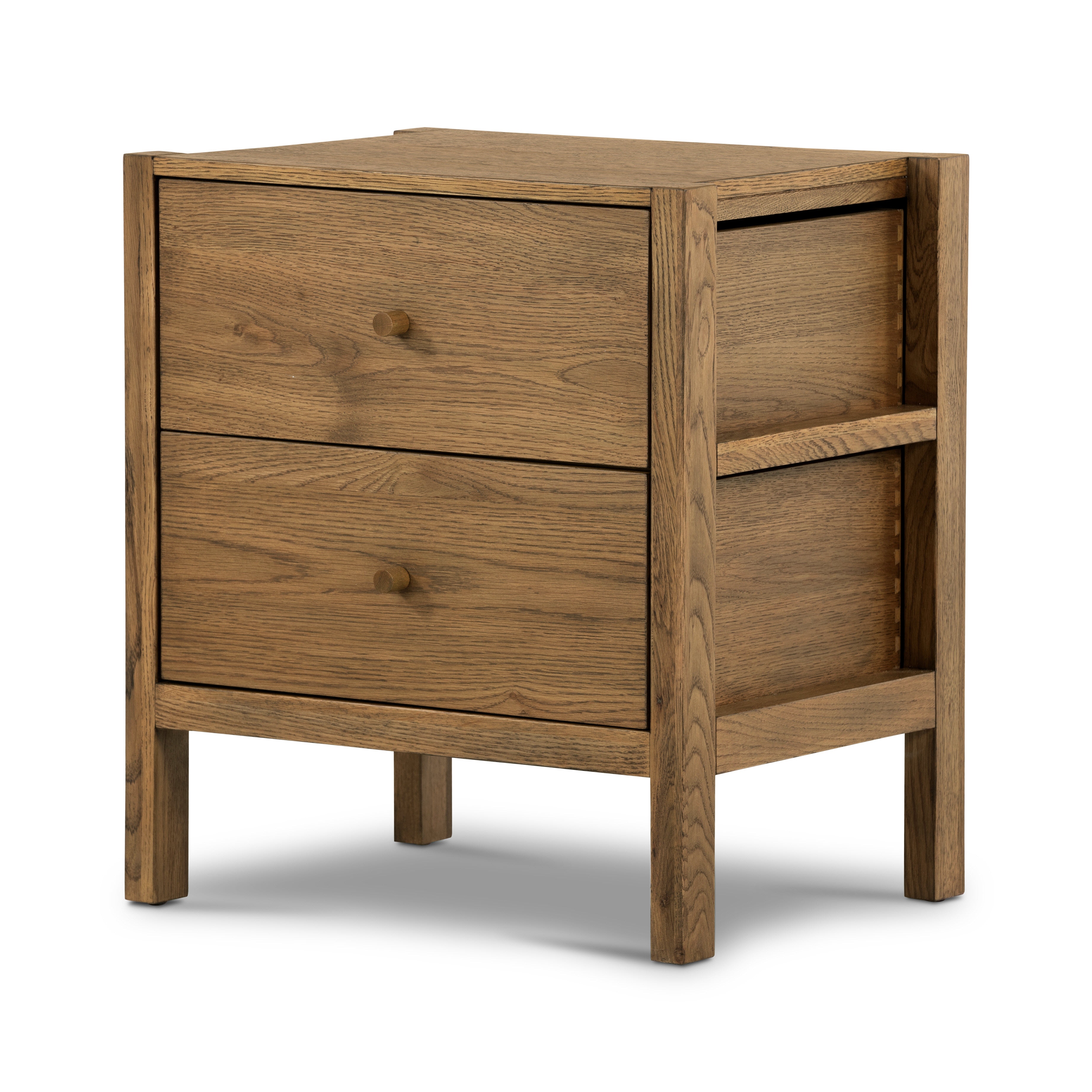 Four Hands Furniture 229567-003 Bedroom Meadow Nightstand-Tawny Oak