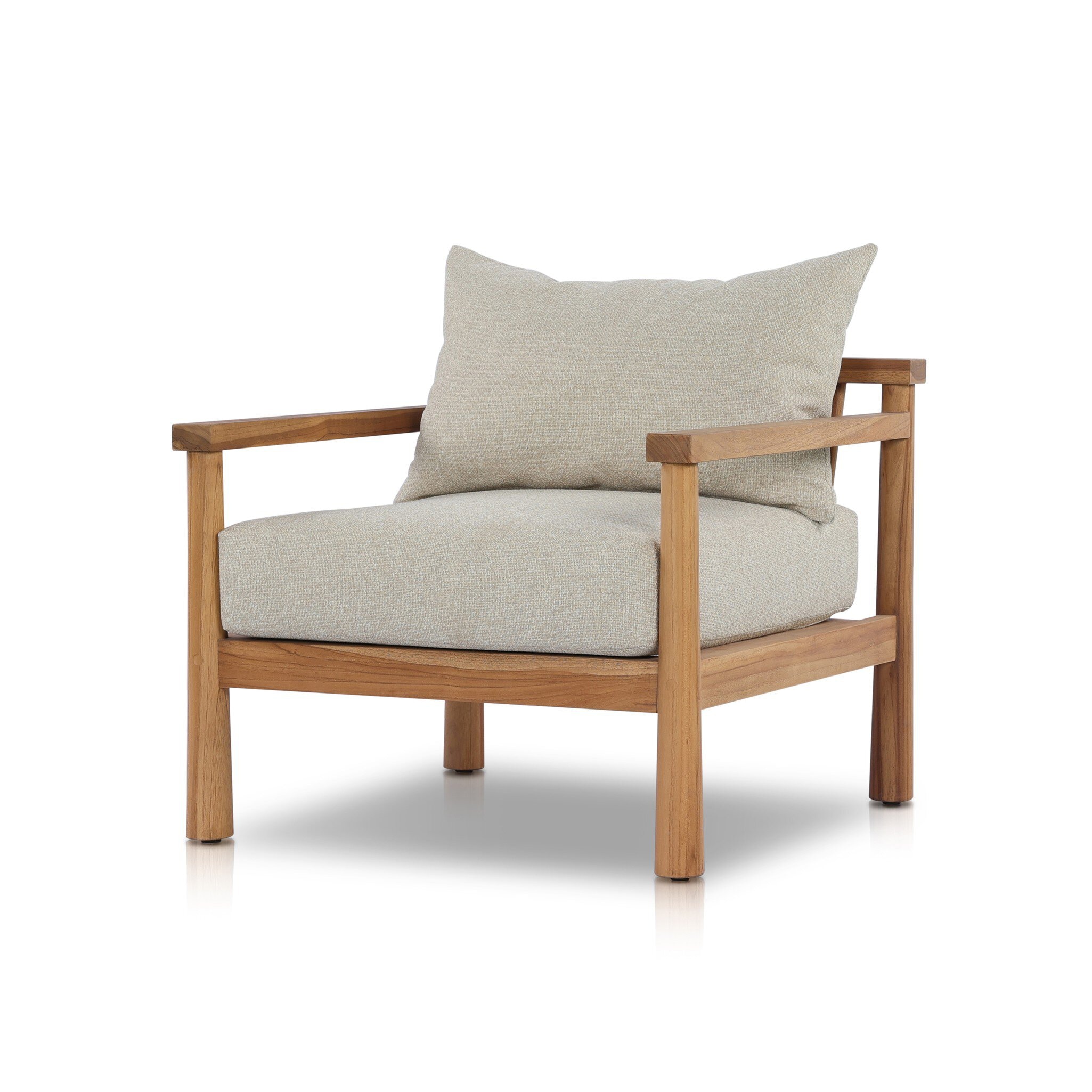 Four Hands Furniture 233672-008 Outdoor Irvine Outdoor Chair - Hayes Cream