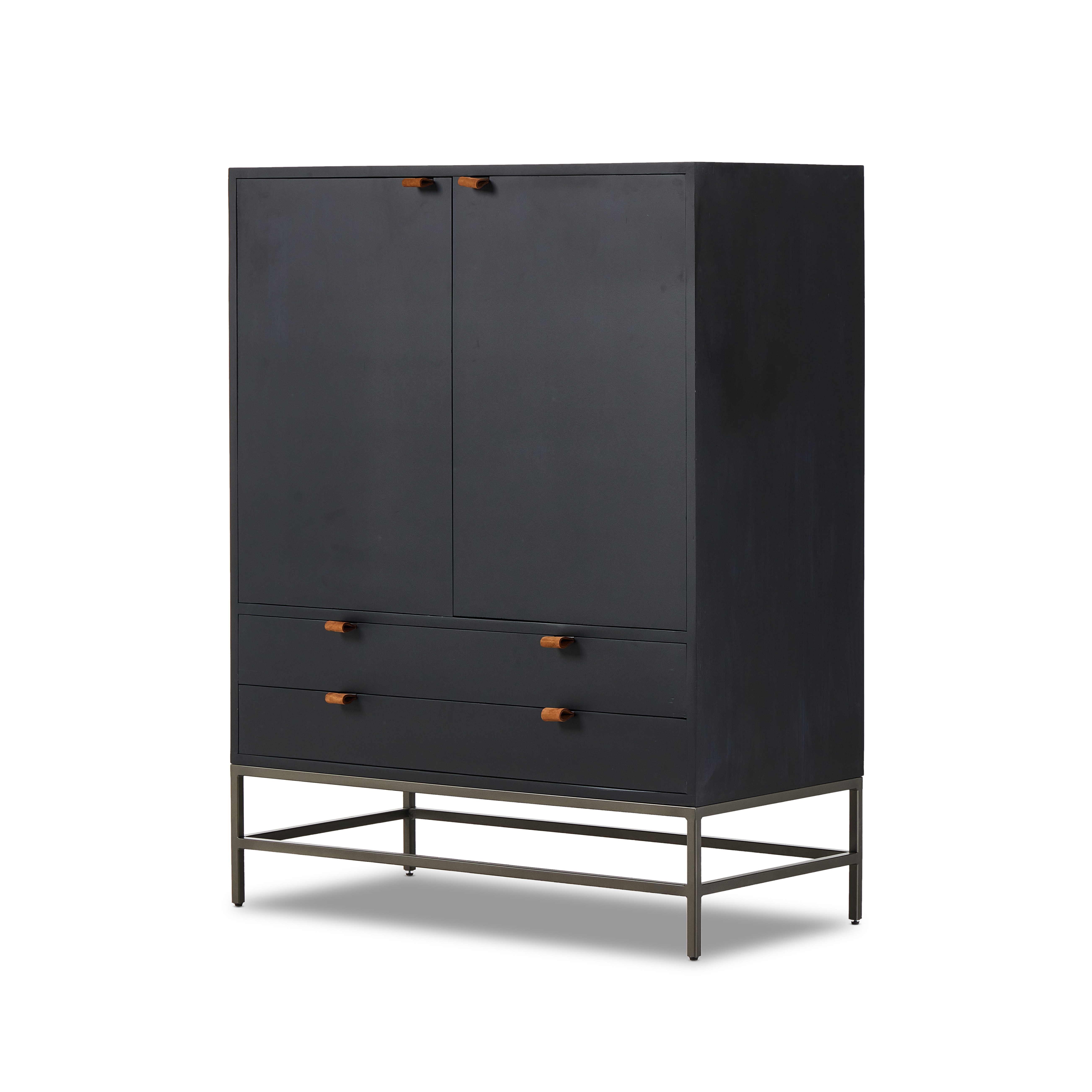 Four Hands Furniture 236606-002 Bar and Game Room Trey Bar Cabinet ...