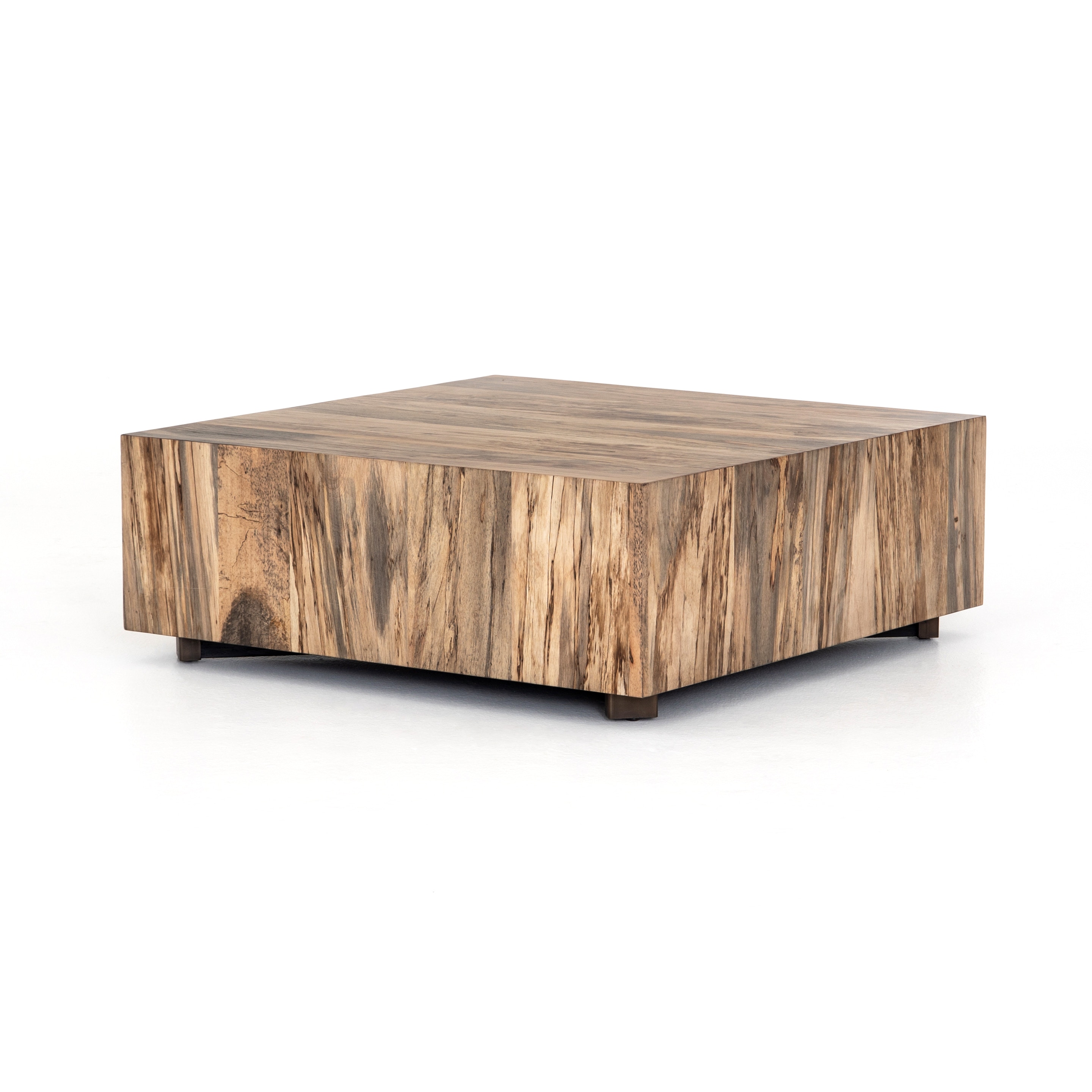 Four Hands Furniture UWES 214 Living Room Hudson Square Coffee Table Spalted