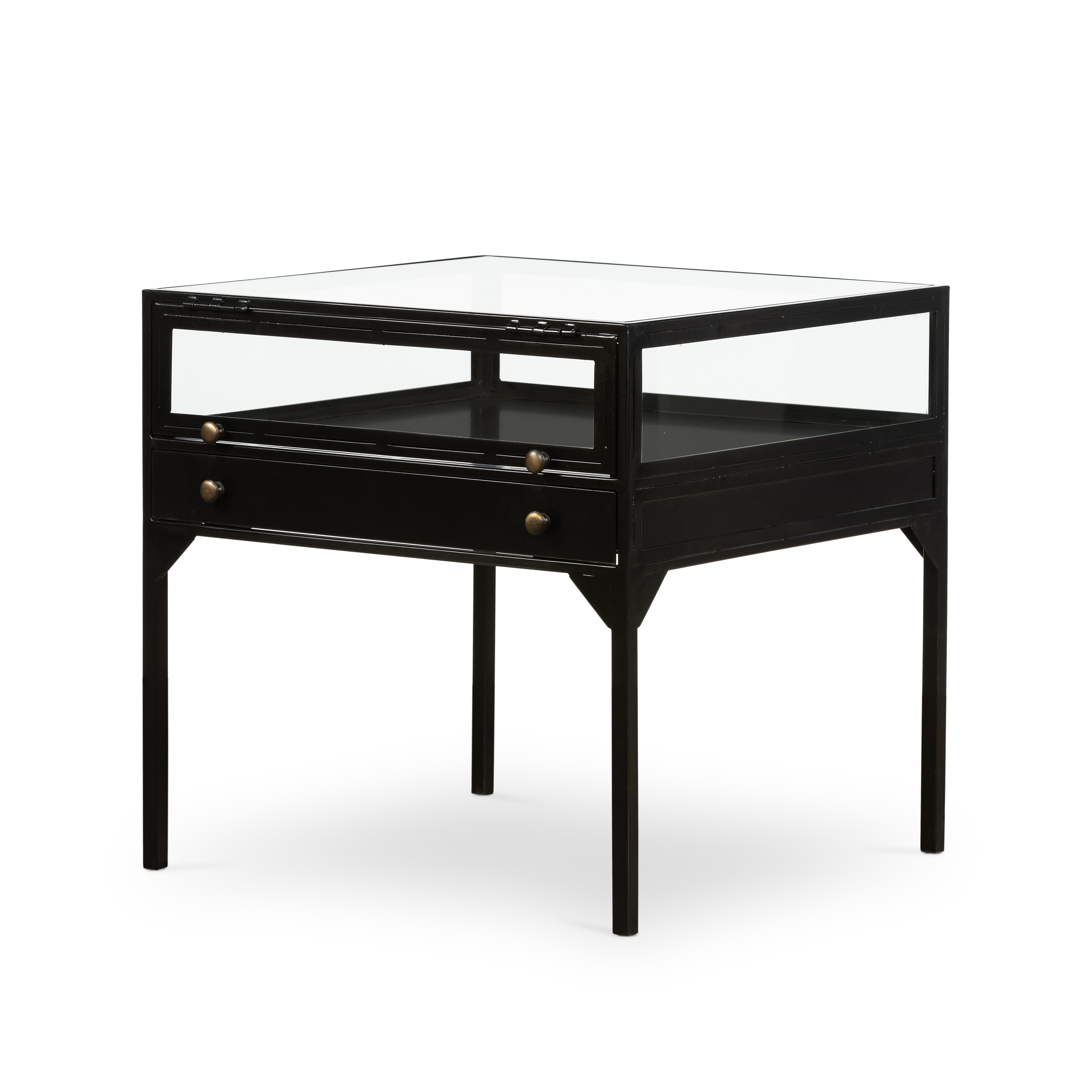 Four Hands Furniture VBEL-F039 Living Room Shadow Box End Table