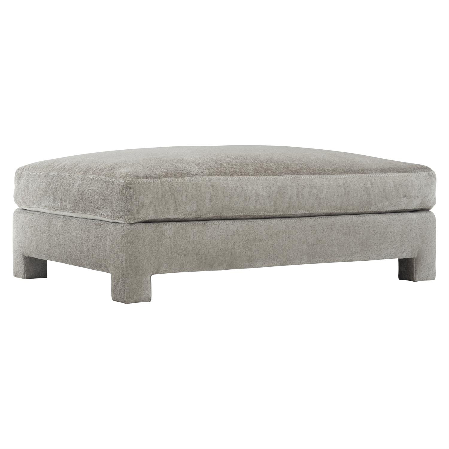 Bernhardt P1290A Living Room Mily Fabric Cocktail Ottoman