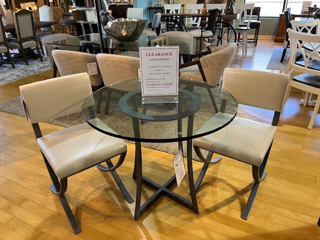 Charleston Forge Naples Dining Group Bedroom 3-Piece Dinng Set