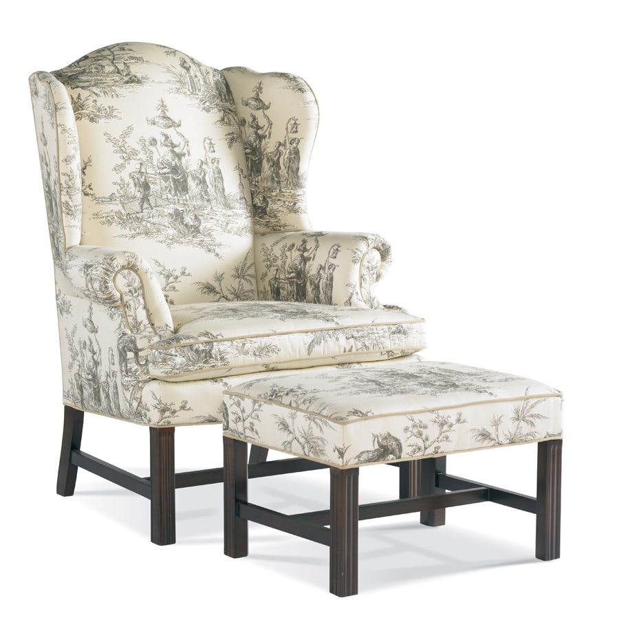 Sherrill 1517-1 Living Room Wingback Chair