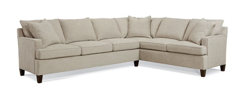 Sherrill 2 Series Track Arm Sectional Living Room Sectional