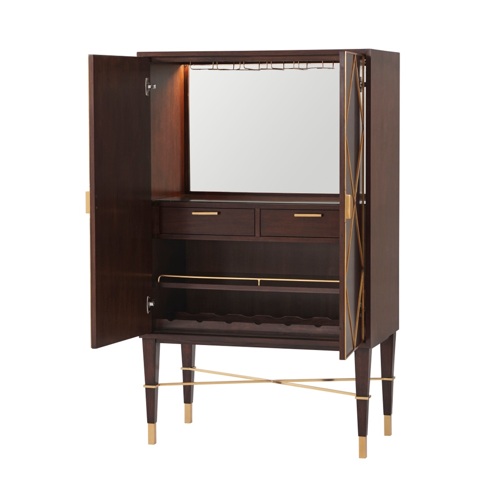 Theodore alexander bar cabinet store