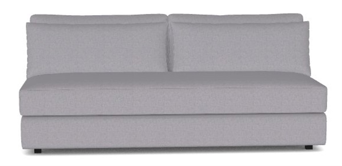 Vanguard S158-AS1 Living Room Leone Armless Bench Seat Sofa Slipcover