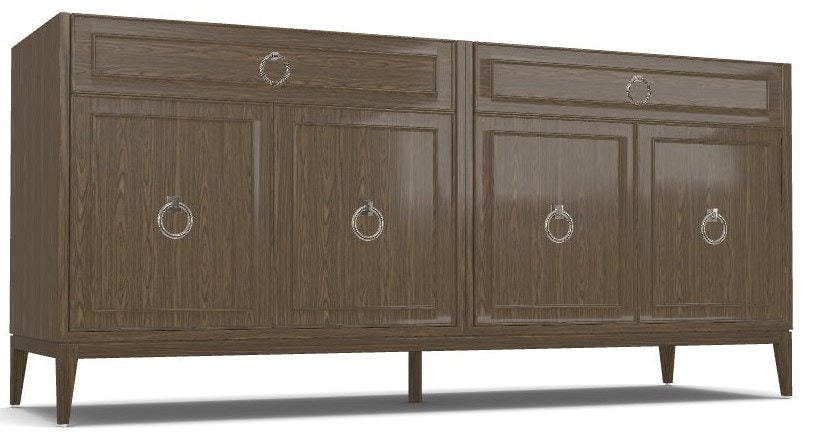 Vanguard VA02L Bathroom Belle Vanity with 7 Tapered Leg