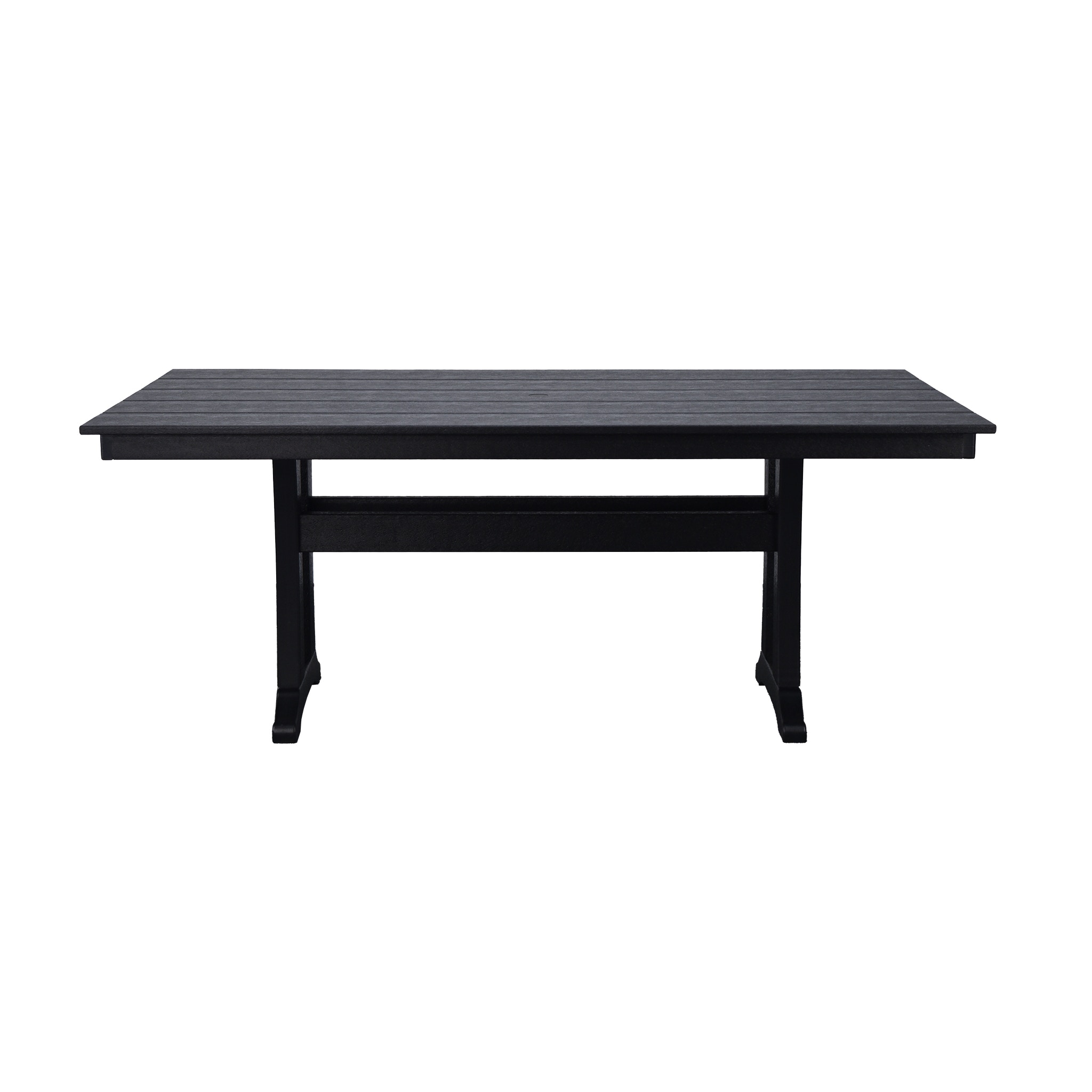 Polywood Outdoor Furniture FARMHOUSE RECTANGLE TRESTLE TABLE 41958 - Kittle's Furniture - Indiana