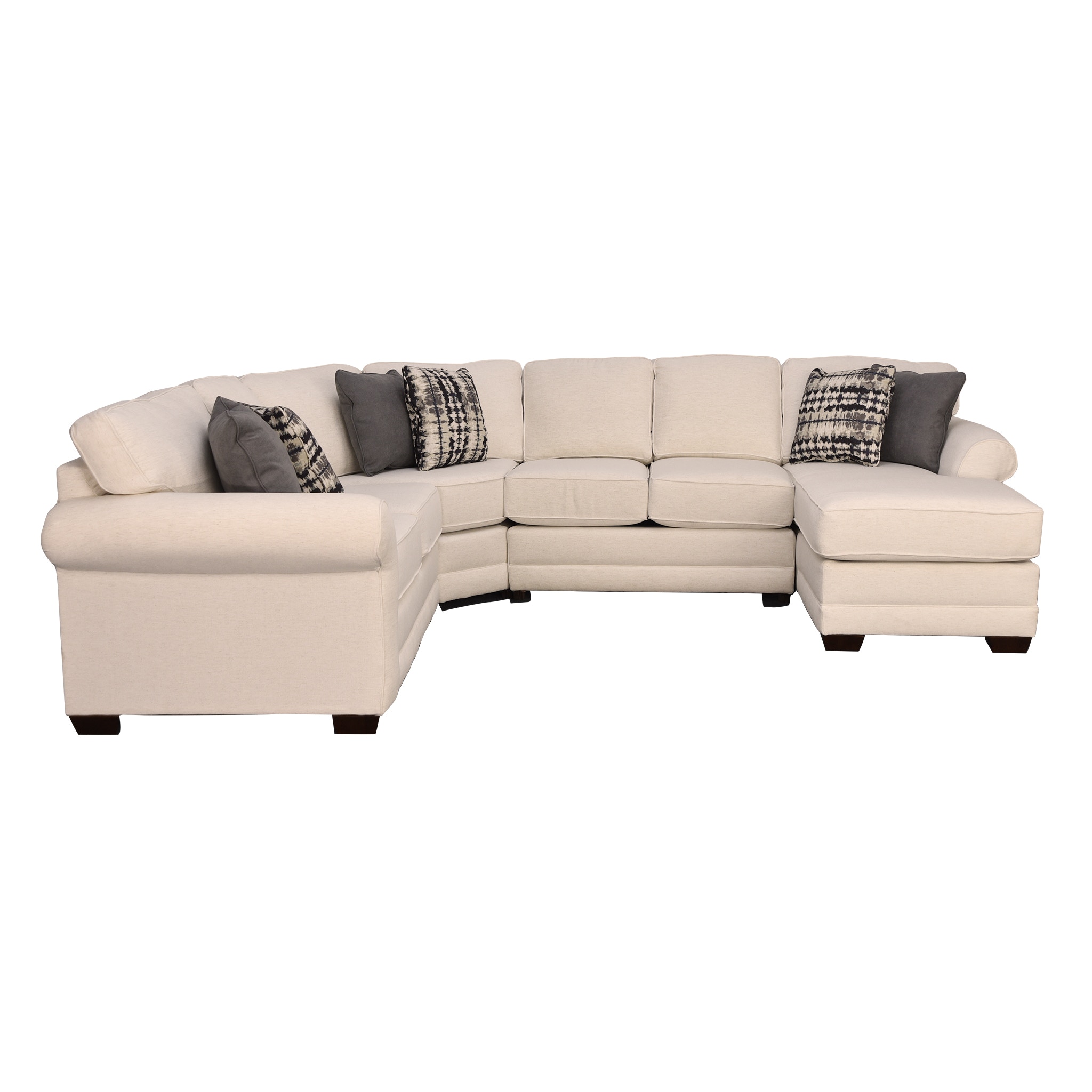 Tennessee Custom Living Room BRANTLEY II 4 PC SECTIONAL 44454 - Kittle ...