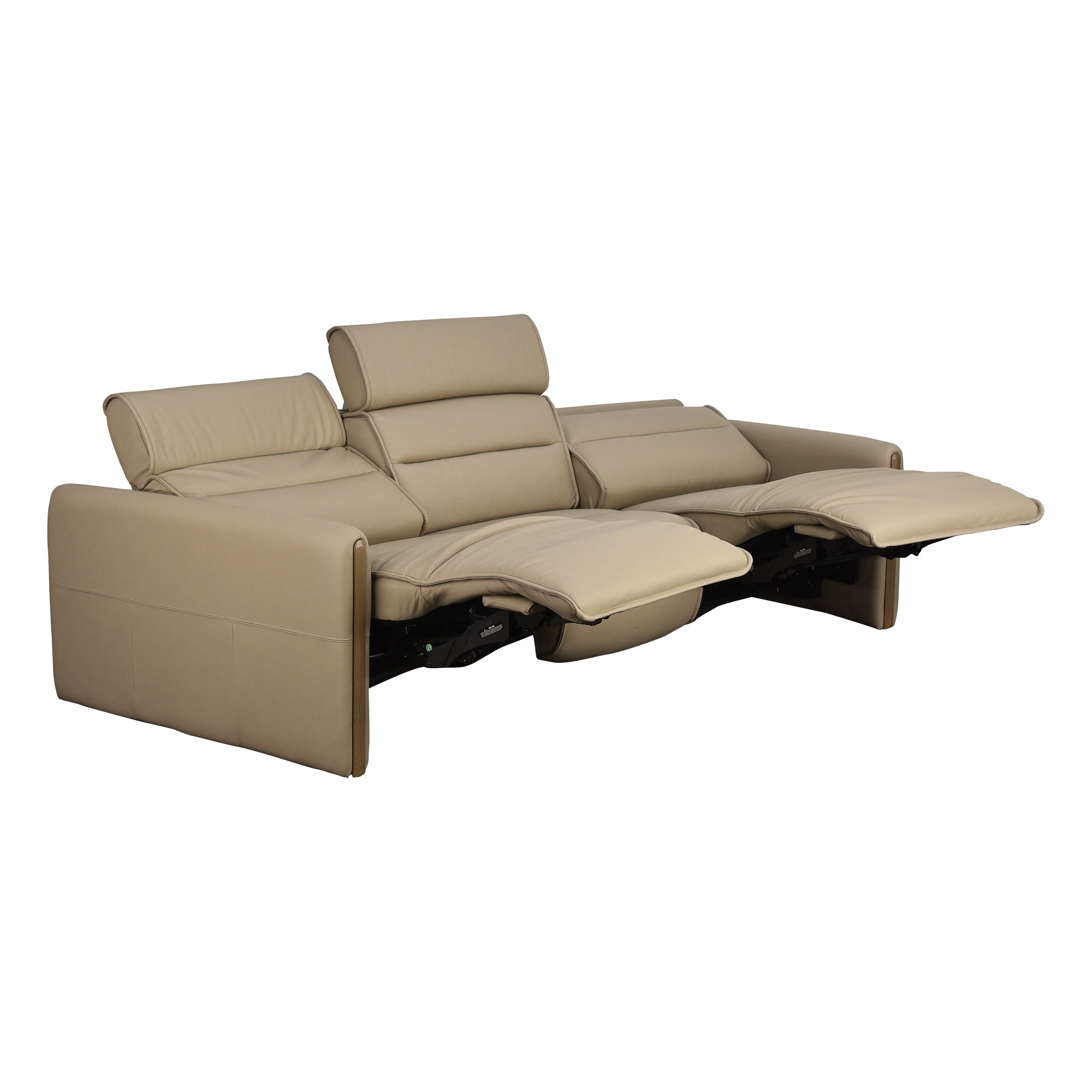 Stressless by Ekornes Living Room EMILY V2 WOOD ANGLED SOFA-P1 46712 ...