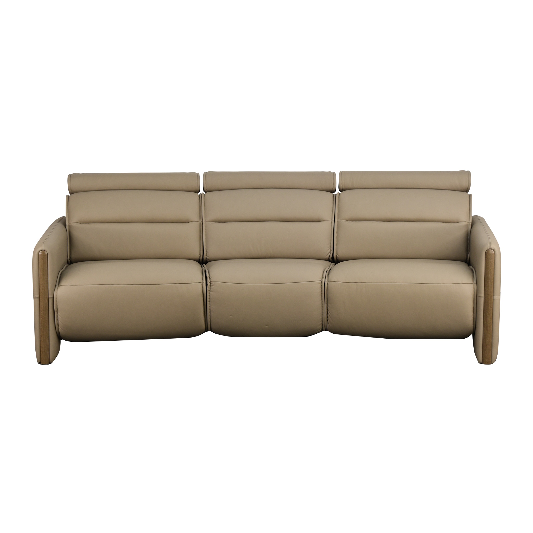 Stressless by Ekornes Living Room EMILY V2 WOOD ANGLED SOFA-P1 46712 ...