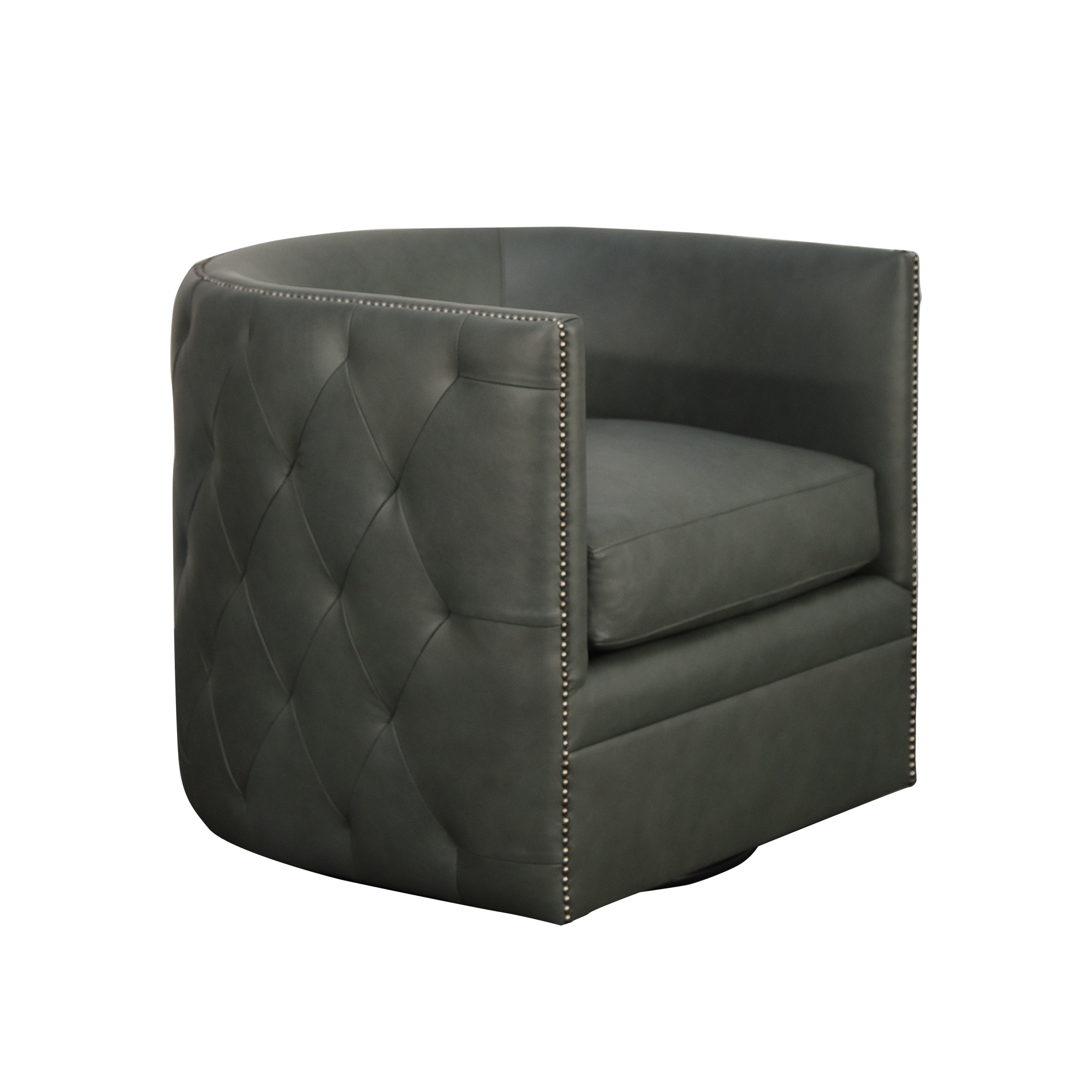 Bernhardt palazzo swivel barrel chair store