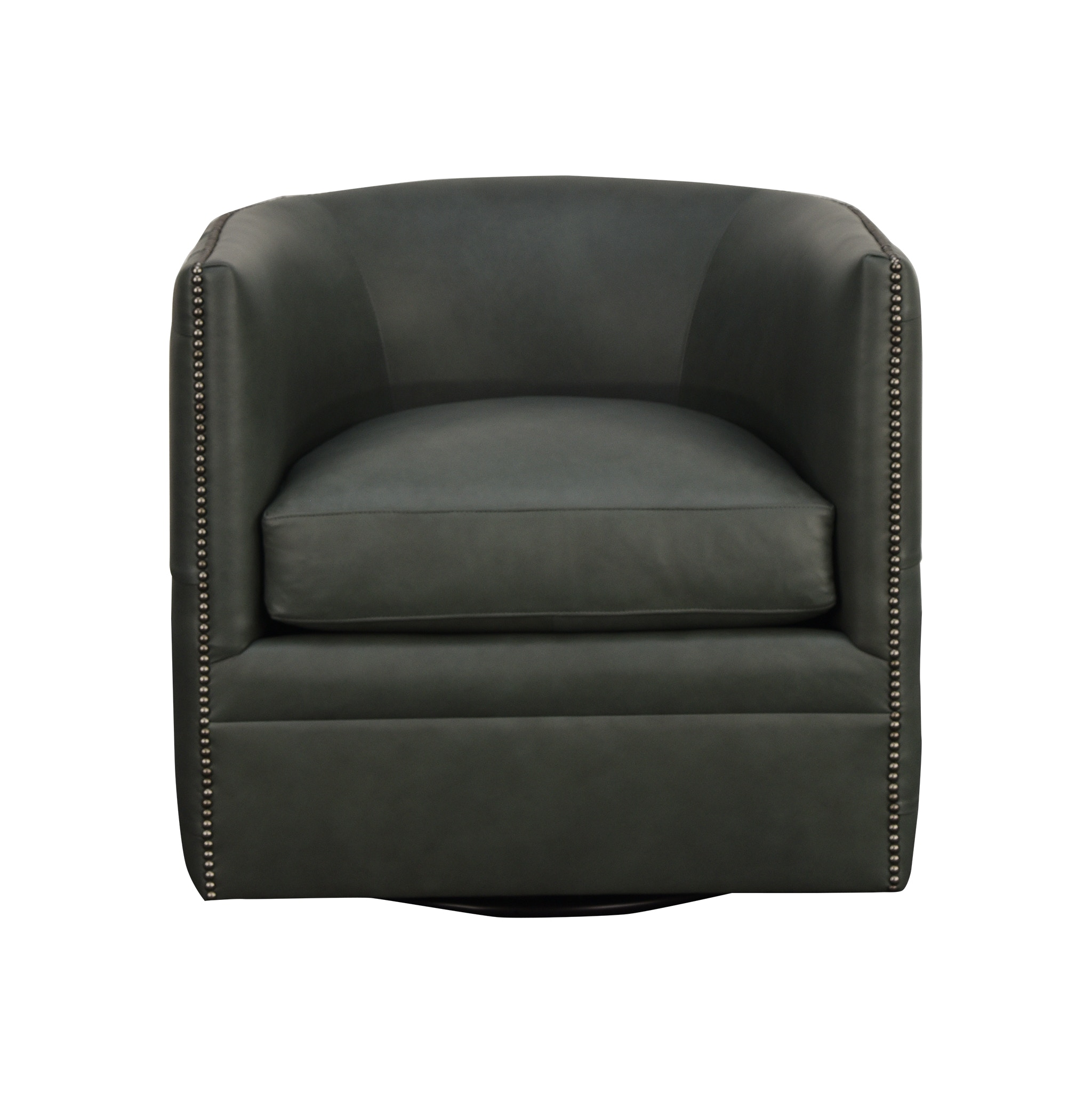 PALAZZO LEATHER SWIVEL CHAIR