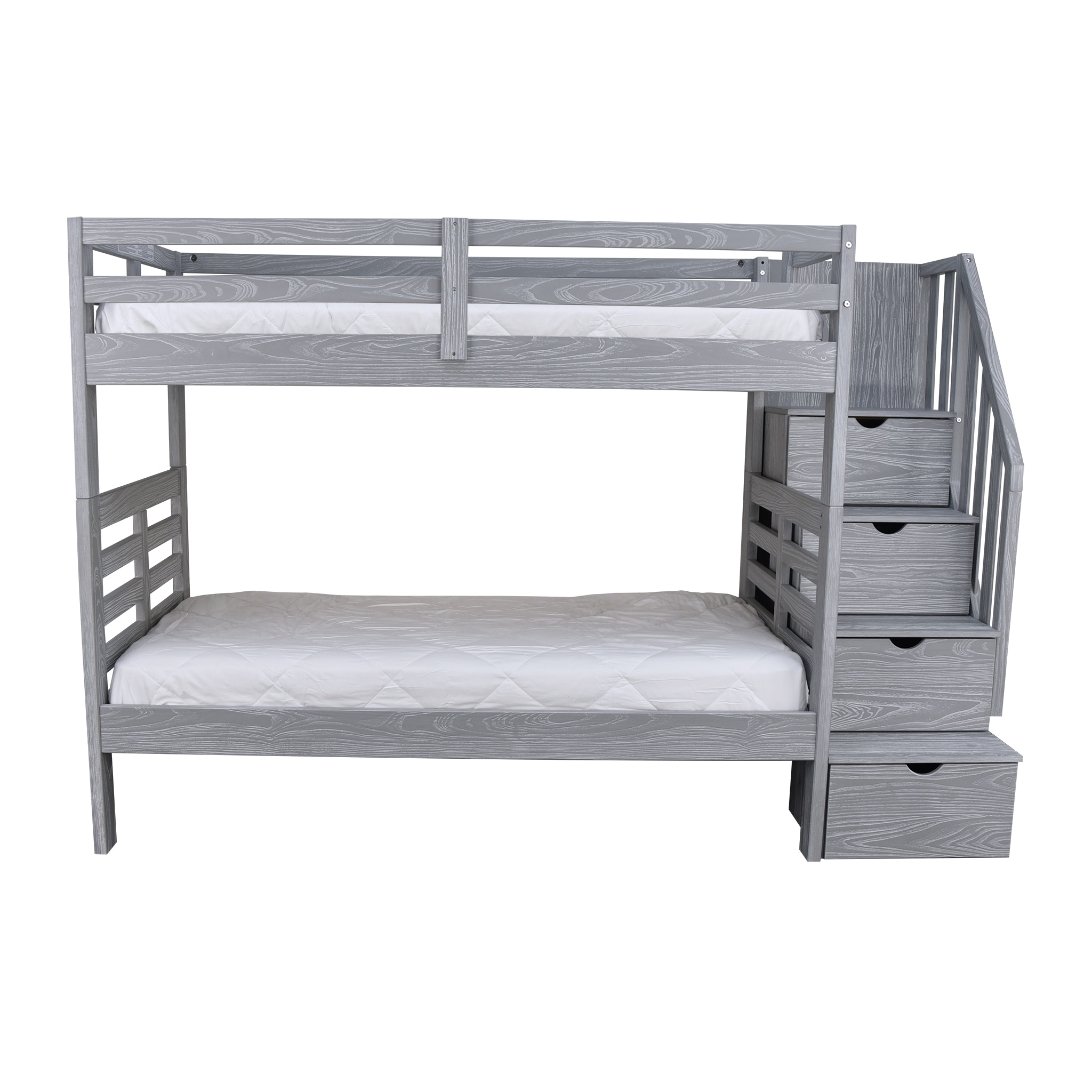 Innovations Baby and Kids MANCHESTER TWIN BUNK W/STAIRS 52713 - Kittle ...