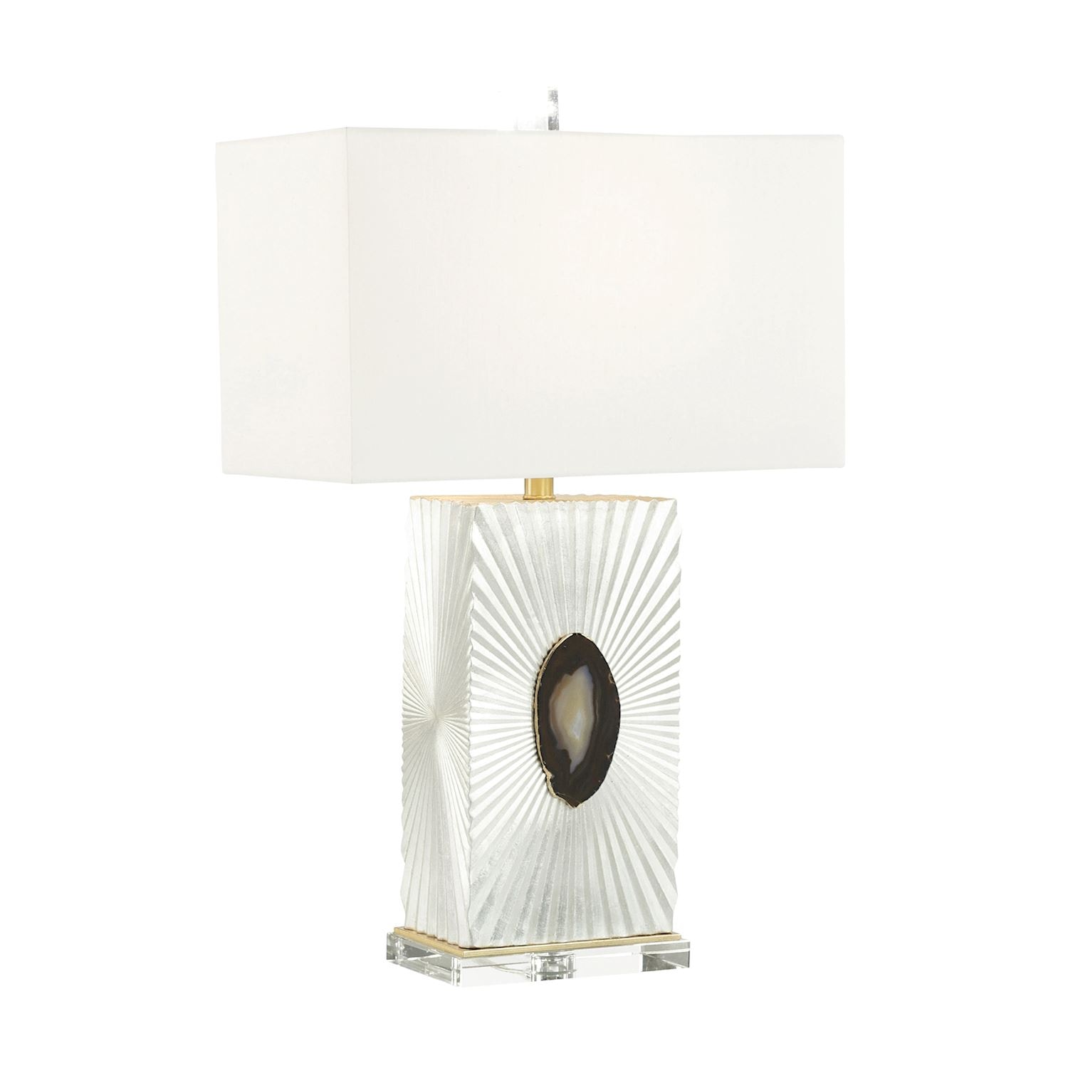 John Richard Rayna Table Lamp, White JRL-10918 - James Antony Home